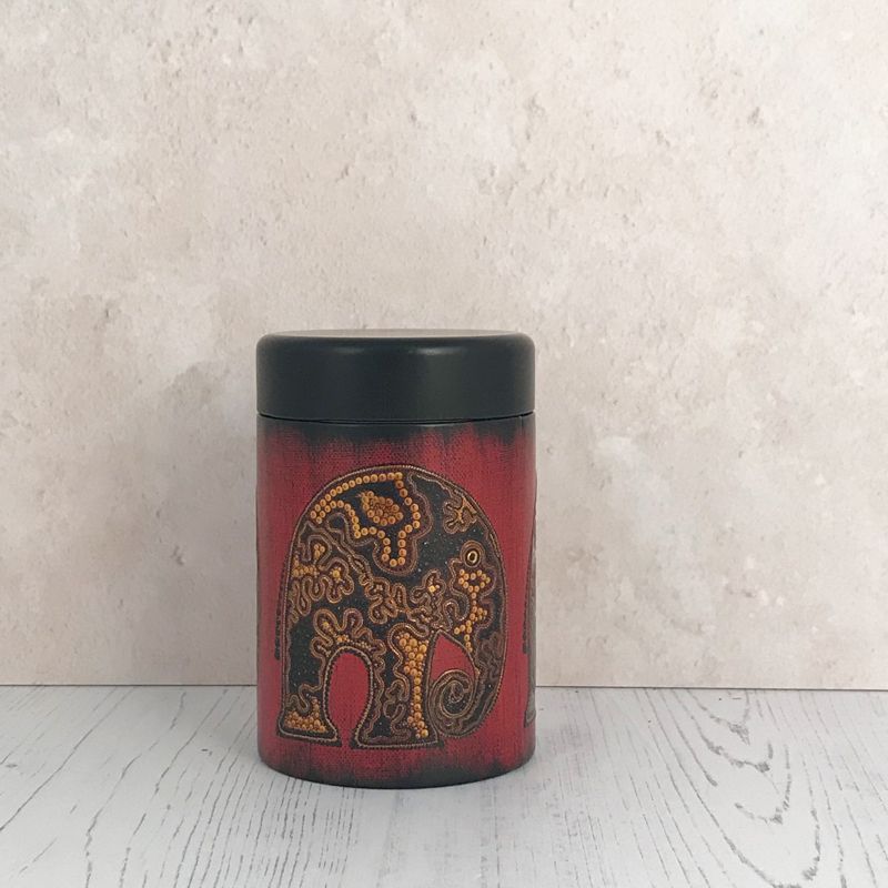 Buy set of two Africa Tea Caddies Online - Cup of Tea