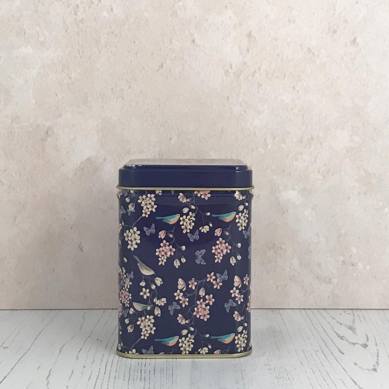 Nessie Blue Tea Caddy - Cup of Tea