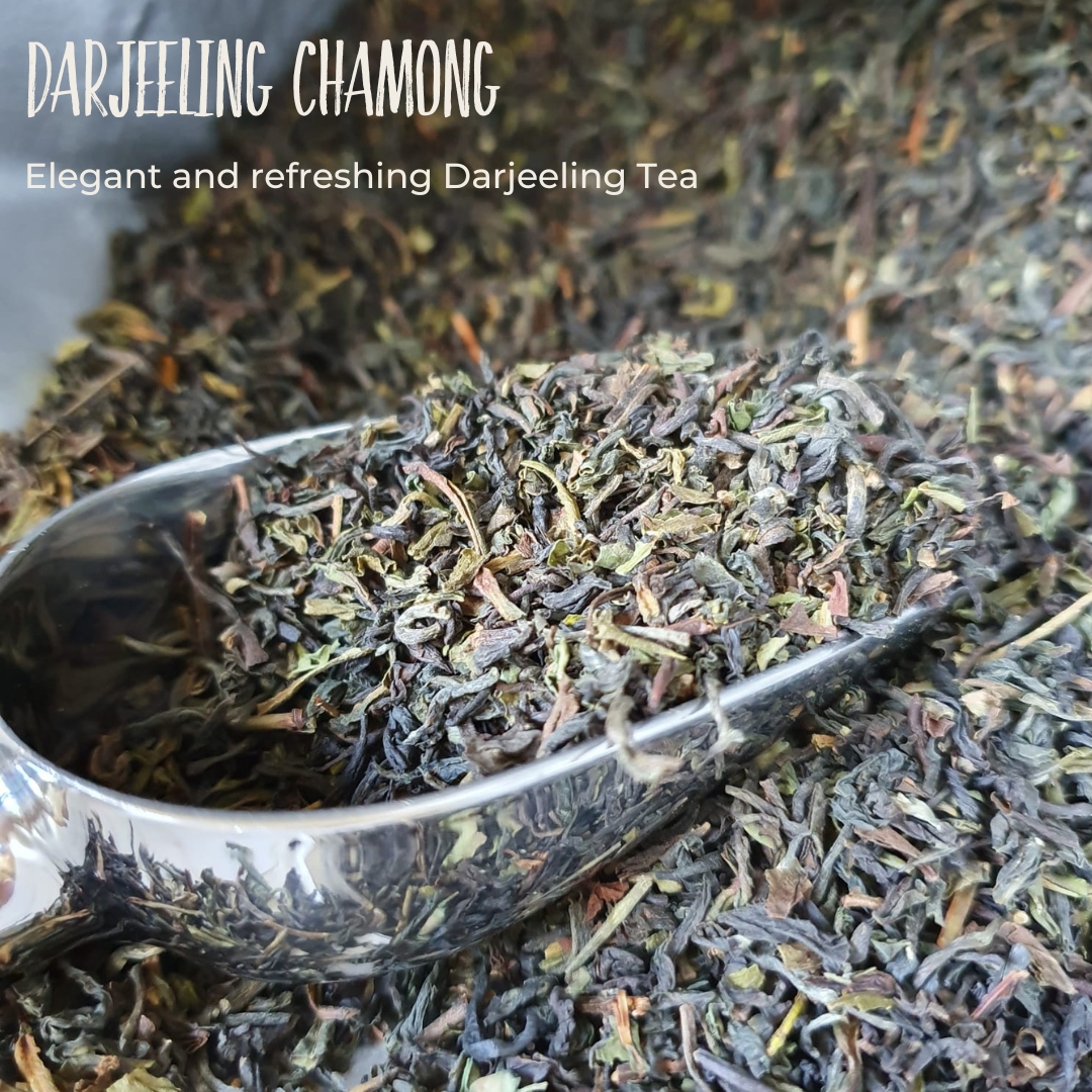 Darjeeling Chamong Organic Loose Leaf Tea | Black Tea - Cup of Tea