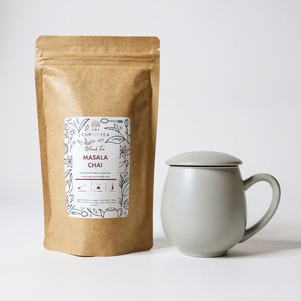 Chai Tea and Mug Gift Set - Cup of Tea
