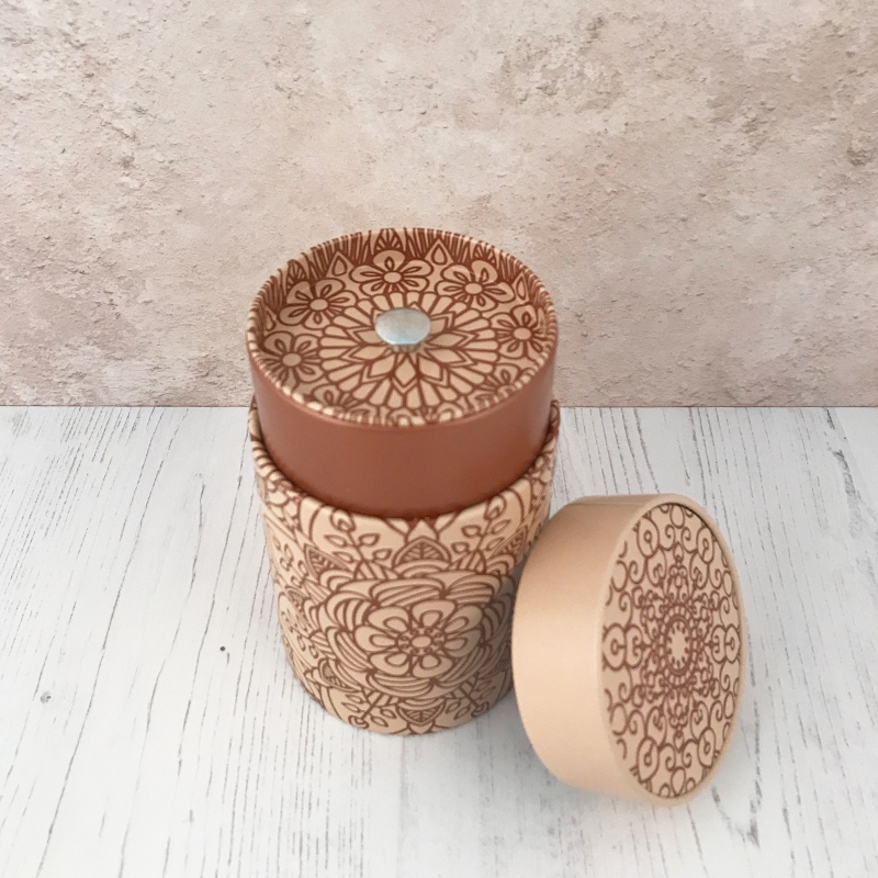 Mandala Tea Caddy 150g - Cup of Tea