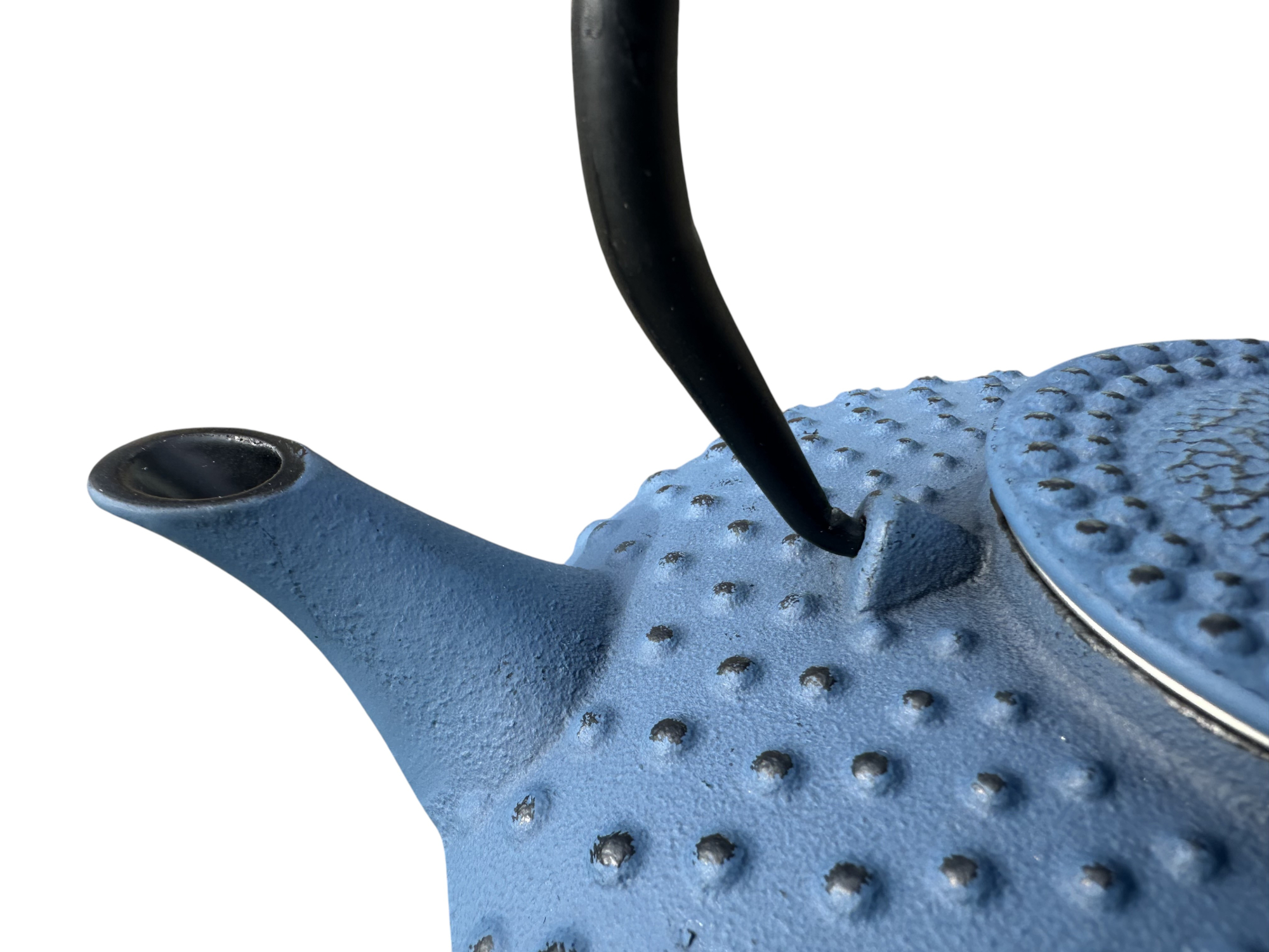 Light Blue Xilin Cast Iron Teapot 0.8L | Japanese Teapot - Cup of Tea