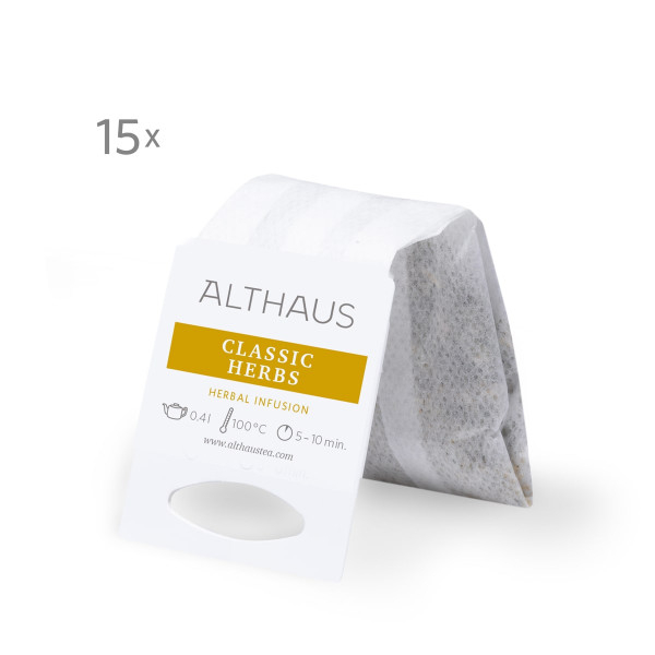 Buy Althaus Classic Herbs Grand Tea Bags online - Cup of Tea